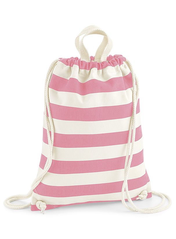 Bavlněný vak Westford Mill Nautical bez potisku - Vak na záda ...